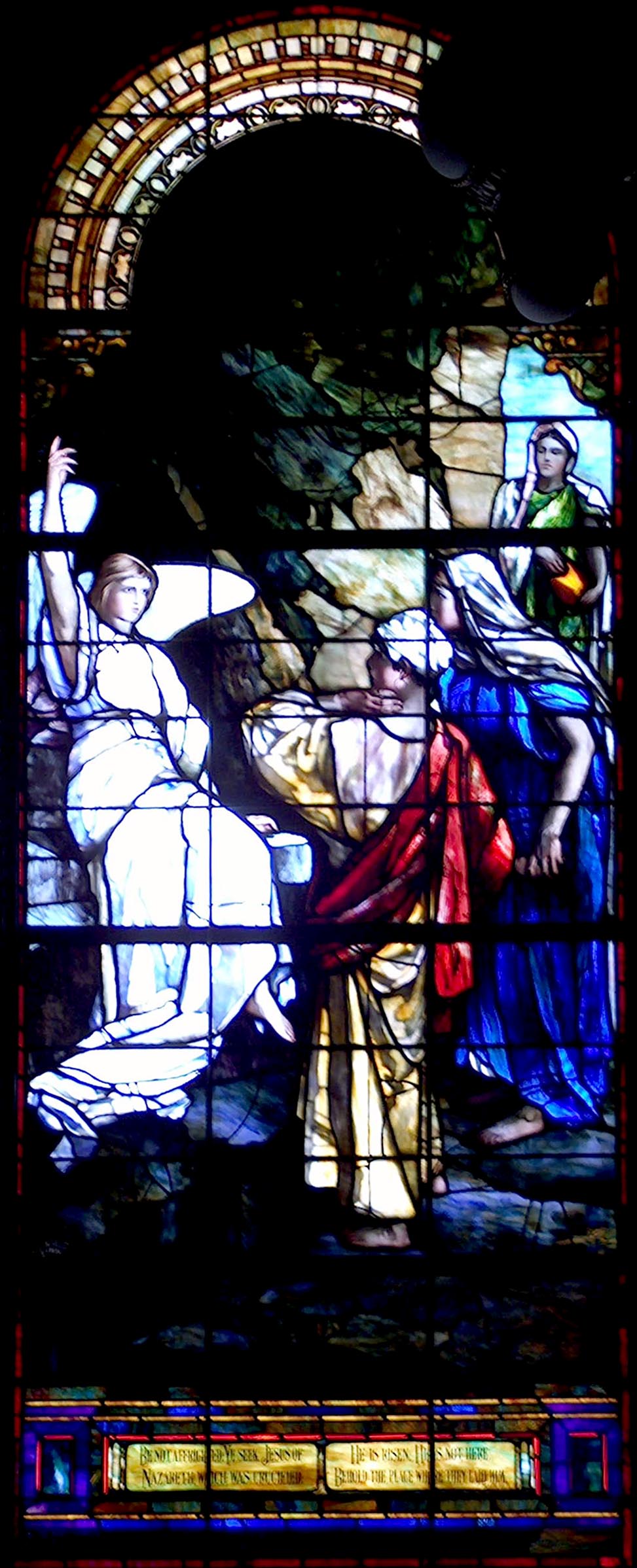 Frederick Stymetz Lamb (1862-1928) [NM] : Translucent photo of window 5 ...