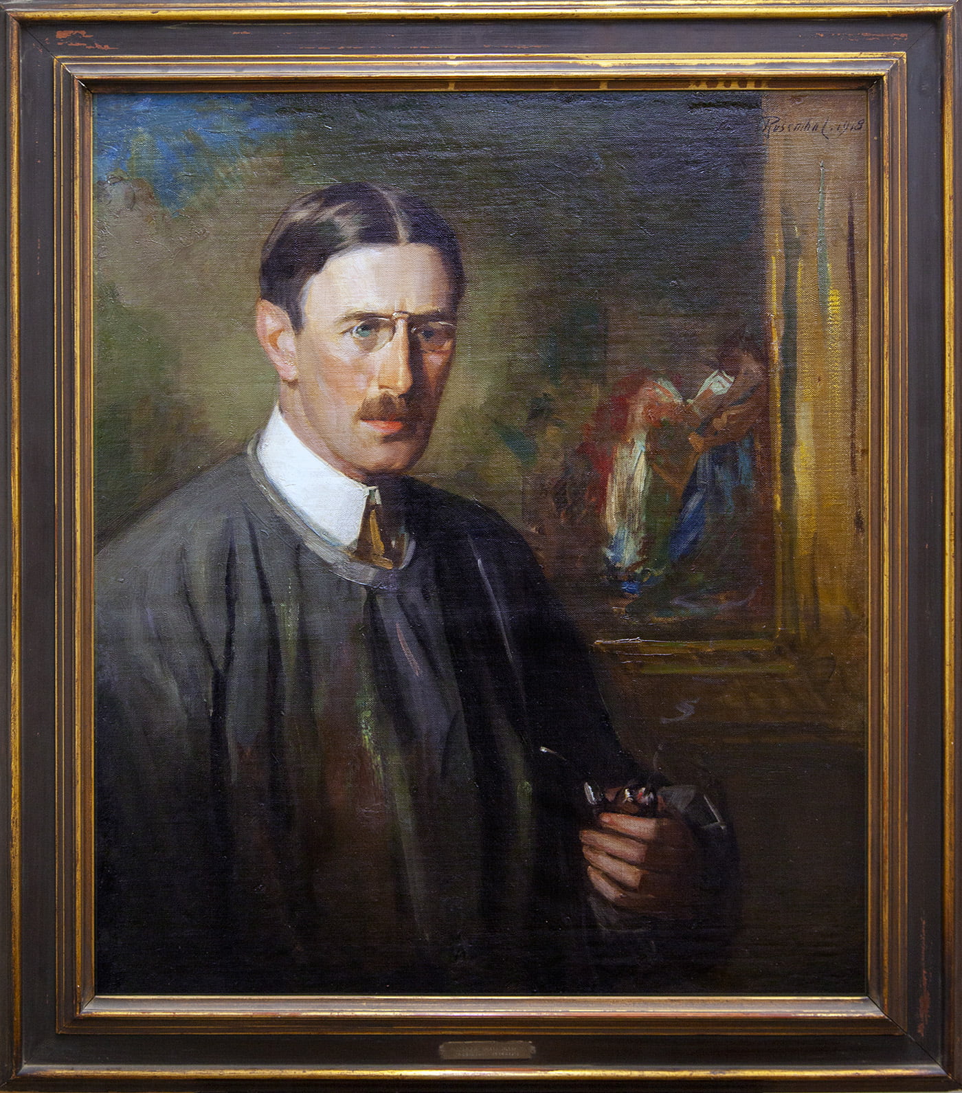 Albert Rosenthal (1863-1939) [RA 1914-1939] : Presidential portrait of ...