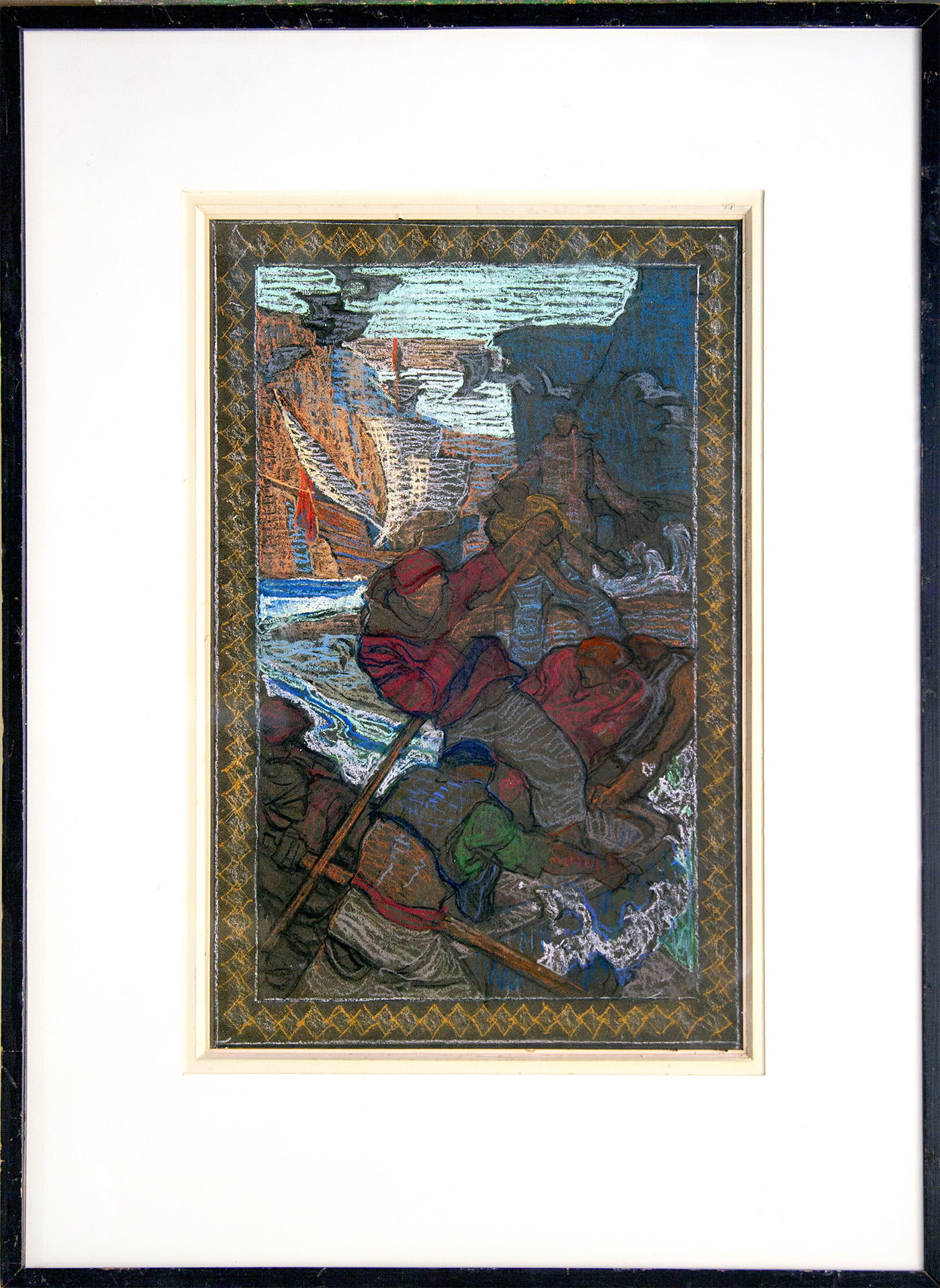 (Charles) Dean "Dan" Cornwell (1892-1960) [RA 1926-1960] : Mural study ...