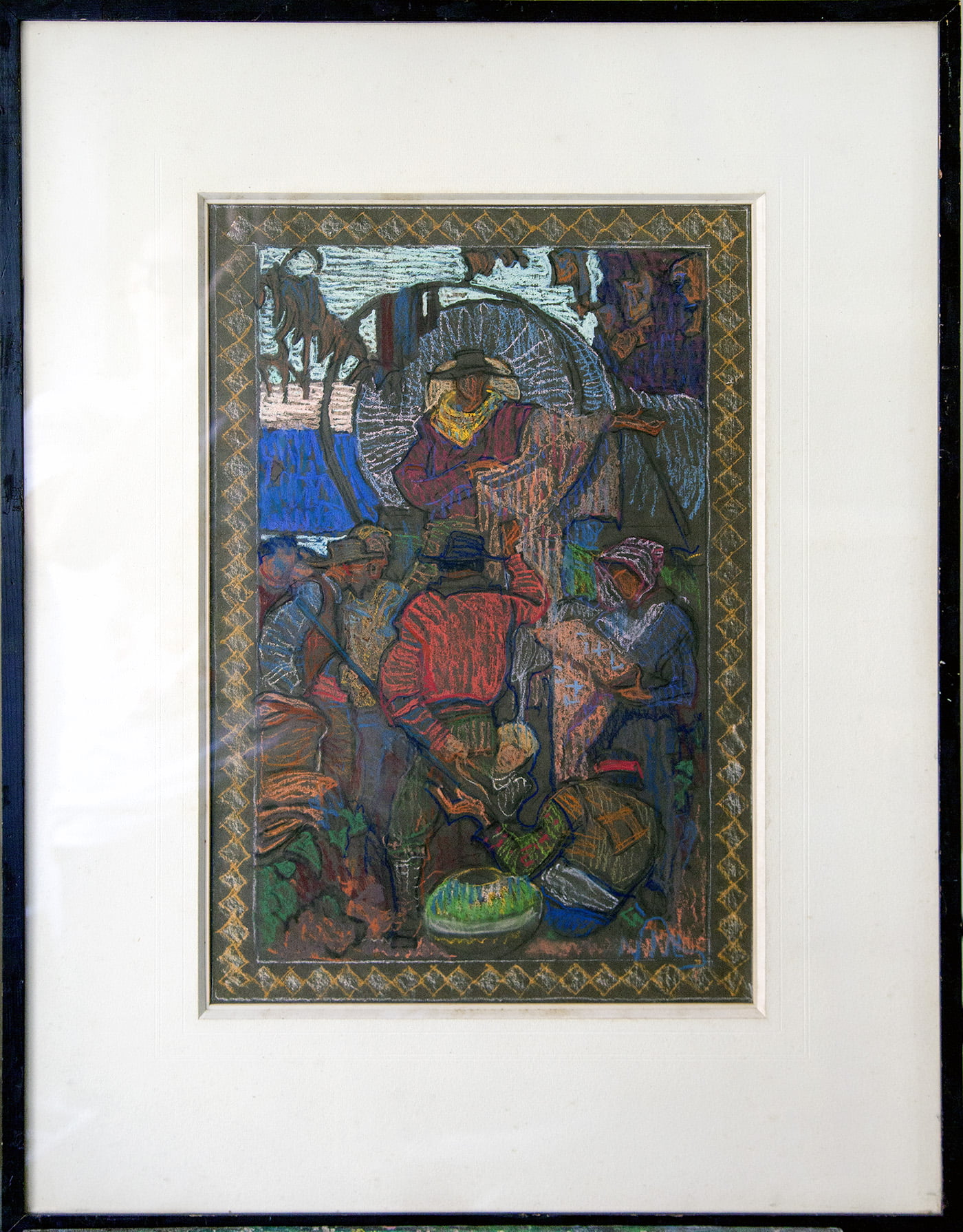 (Charles) Dean “Dan” Cornwell (1892-1960) [RA 1926-1960] : Mural study ...