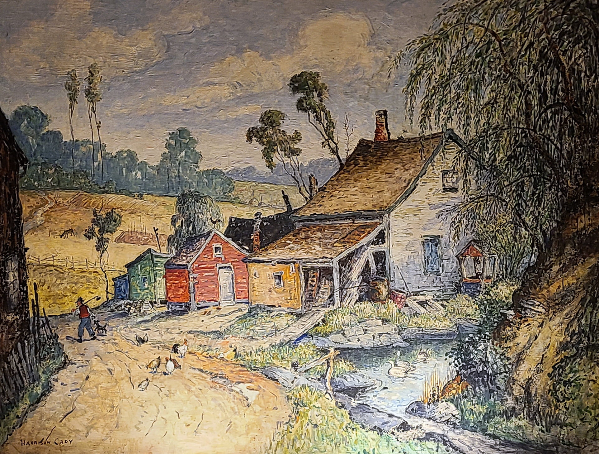 (Walter) Harrison Cady (1877-1970) [RA 1908-1970] : A Pennsylvania farm ...
