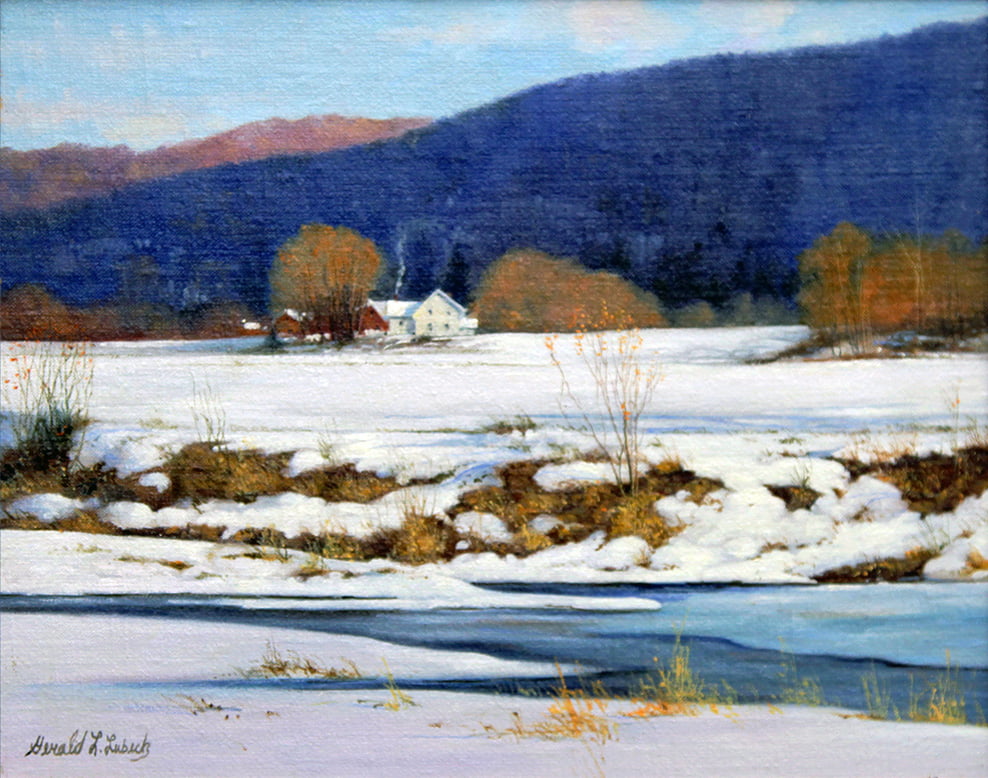 Gerald Louis Lubeck (1942-2019) [NRA 1963-2019] : River view, 2009 ...