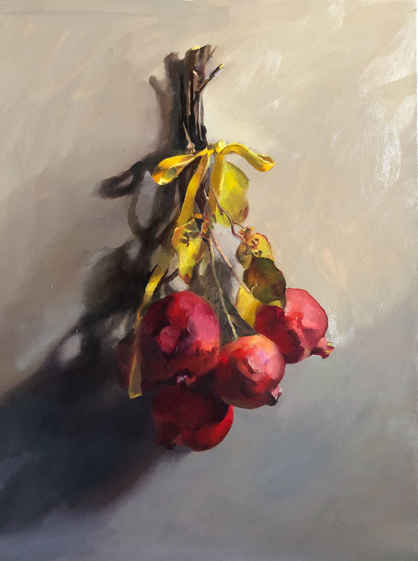 Mandy Theis (b.) : Pomegranates, 2000s. | Salmagundi Club