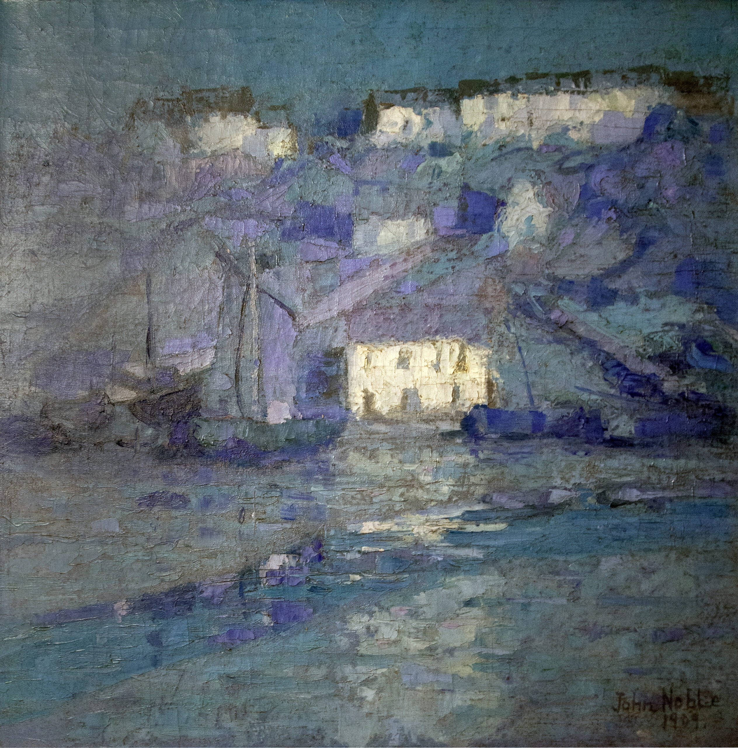 John "Wichita Bill" Noble (1874-1934) [NRA 1920-1934] : Moonlight ...