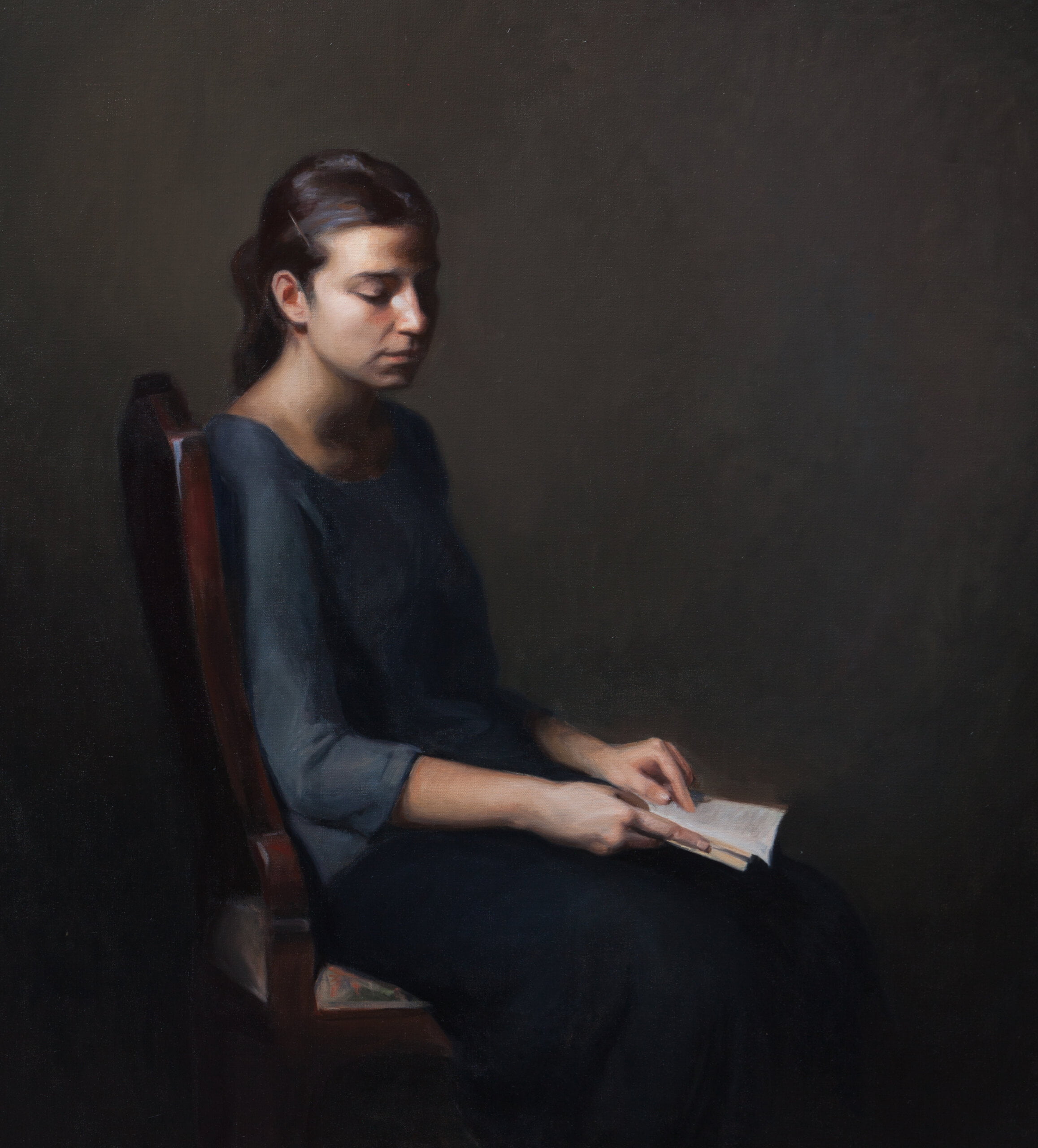 Dylan Gillespie [SCH RA 2017] : Moment of contemplation, 2021. | Salmagundi Club