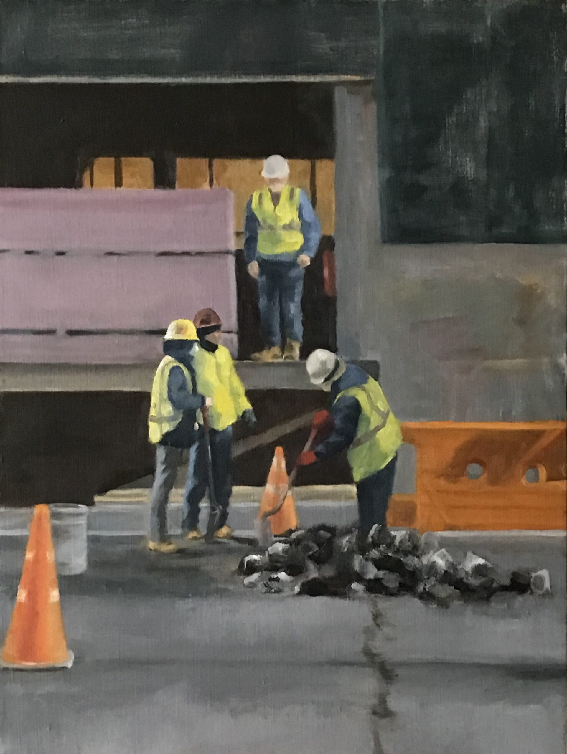 Andy Ross [NM] : Infrastructure, 2021. | Salmagundi Club