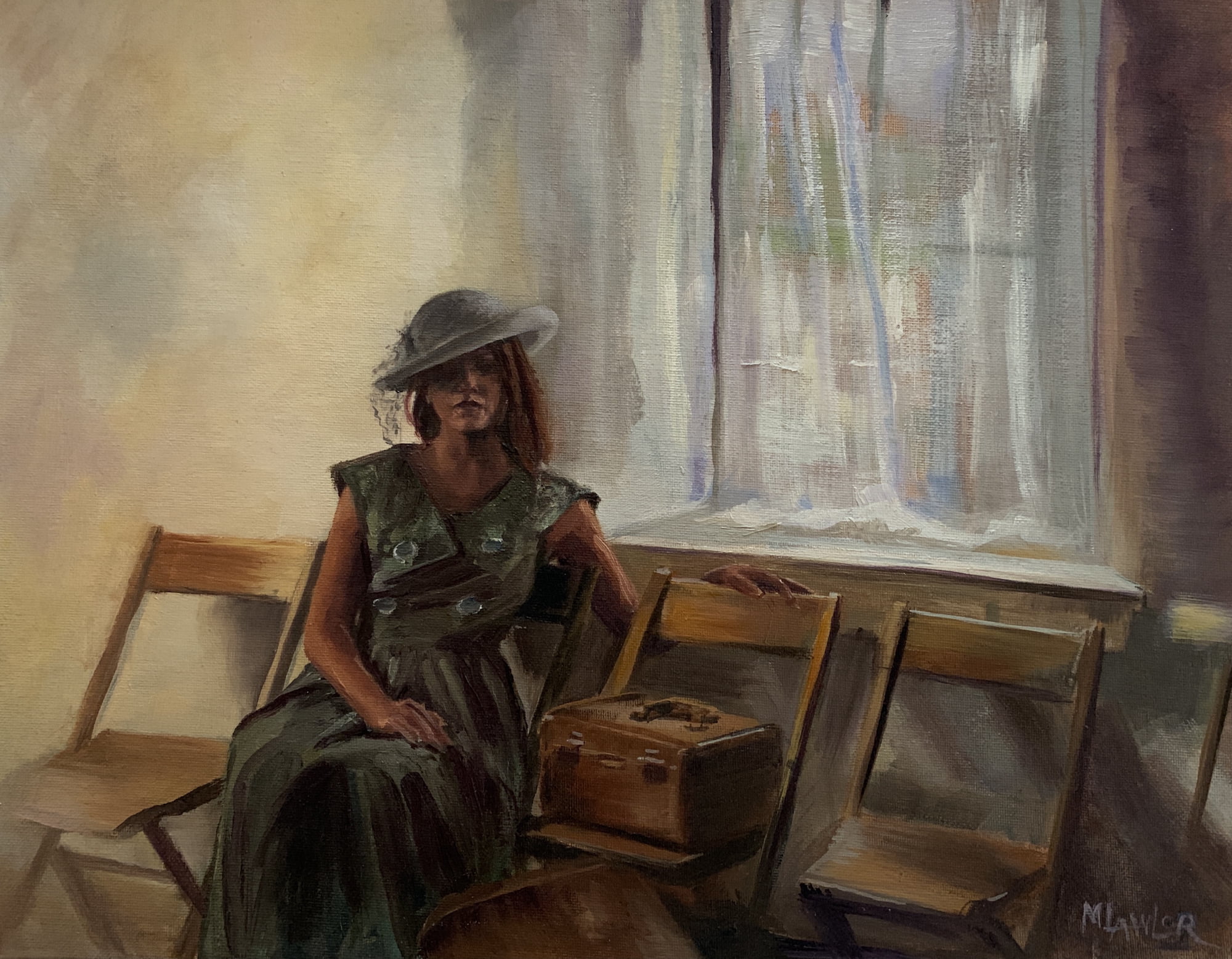 Megan Gannon Lawlor [NRA 2020] : Interiors, 2021. | Salmagundi Club
