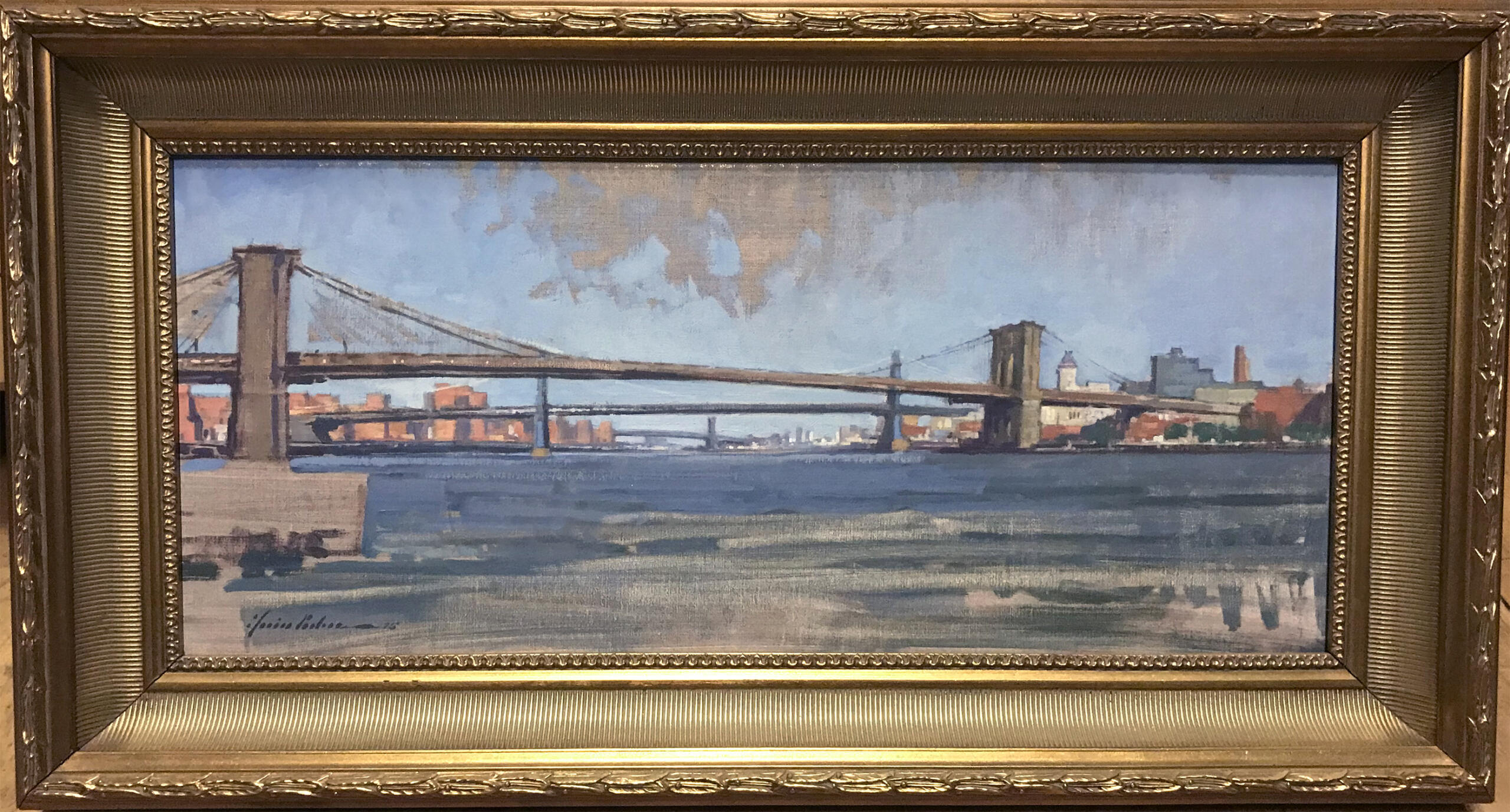 Garin Baker [NRA 2019] : 3 Bridges, NYC, 2022. | Salmagundi Club