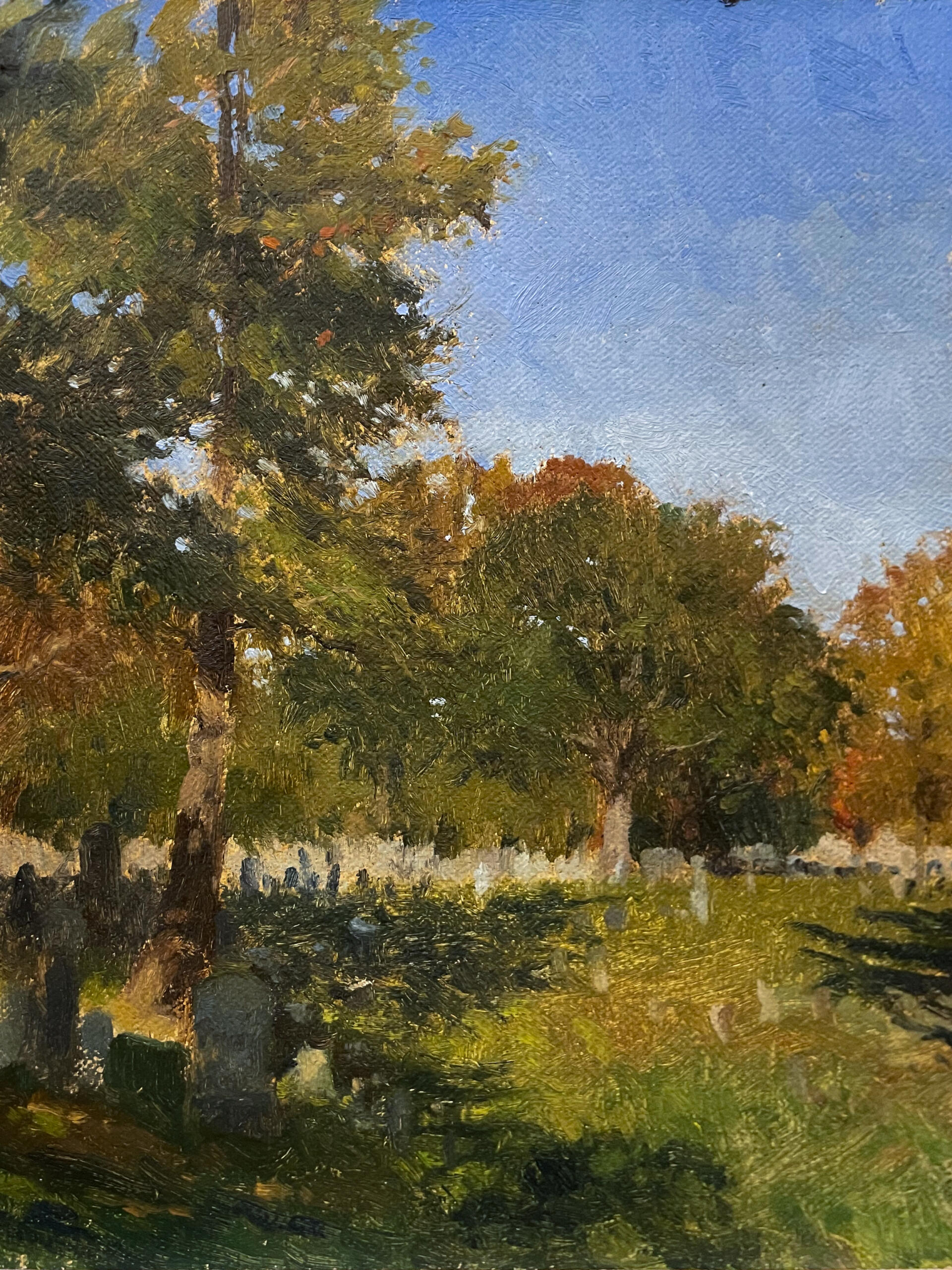 Eric Leichtung [RA 2021] : Fall at Evergreens cemetery, 2022 ...