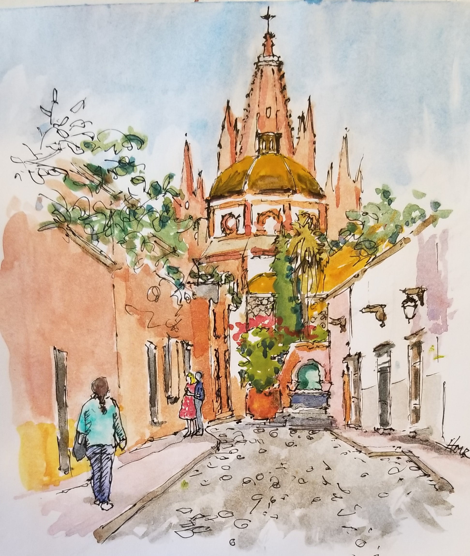 Holly Rom [RA 2012] : San Miguel de Allende, 2020. | Salmagundi Club