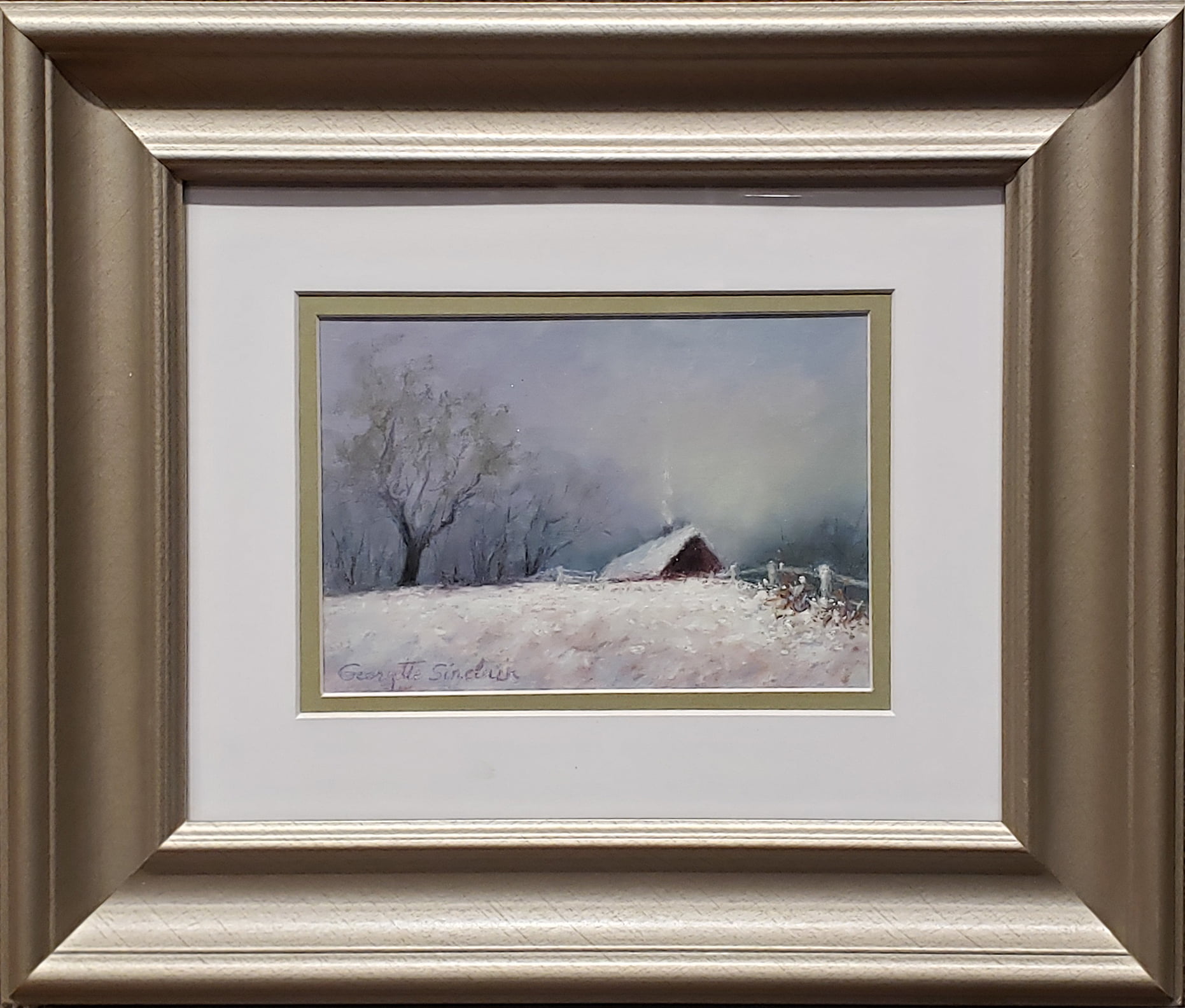 Georgette Sinclair [RA 2002] : On top of the hill, 2021. – Salmagundi Club