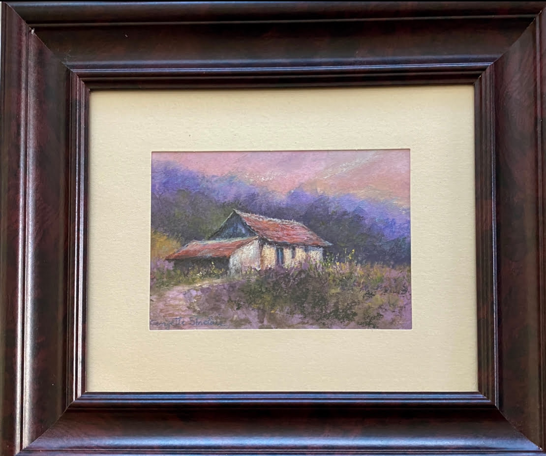Georgette Sinclair [RA 2002] : Old cottage, 2022. | Salmagundi Club