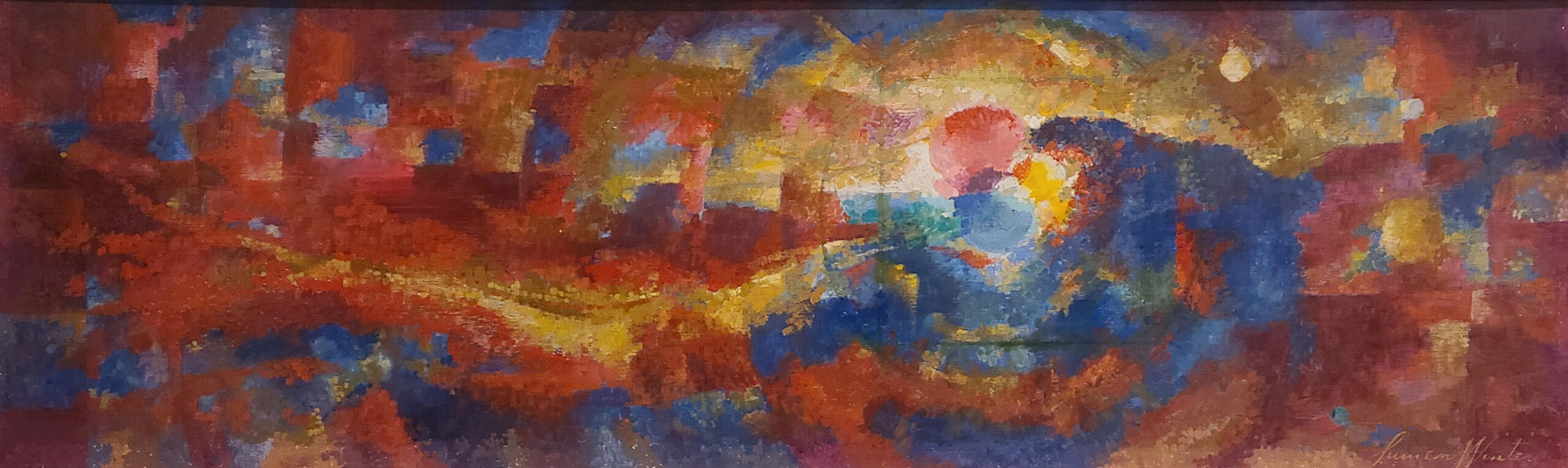 Lumen Martin Winter (1908-1982) [RA 1950-1982] : Mural abstraction NYC ...