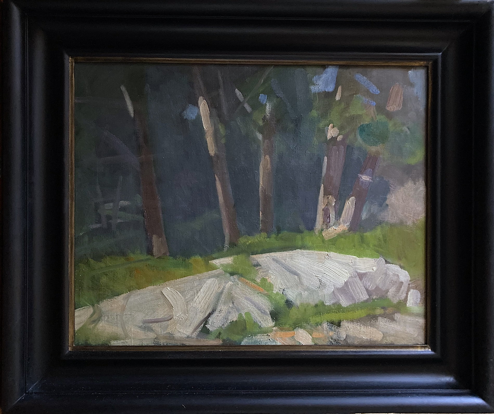 Brandon Soloff [RP 2021] : Rocks and trees, 2022. | Salmagundi Club
