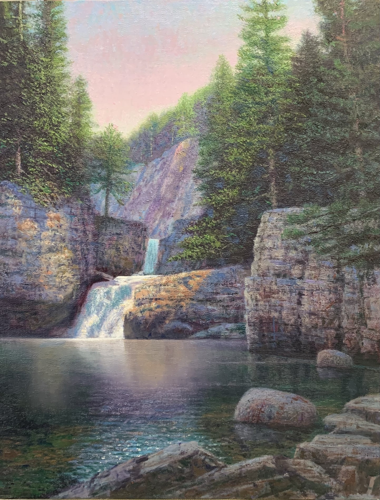 Anthony Winters [RA 2016-2017, 2022] : Ausable Falls, 2022 ...