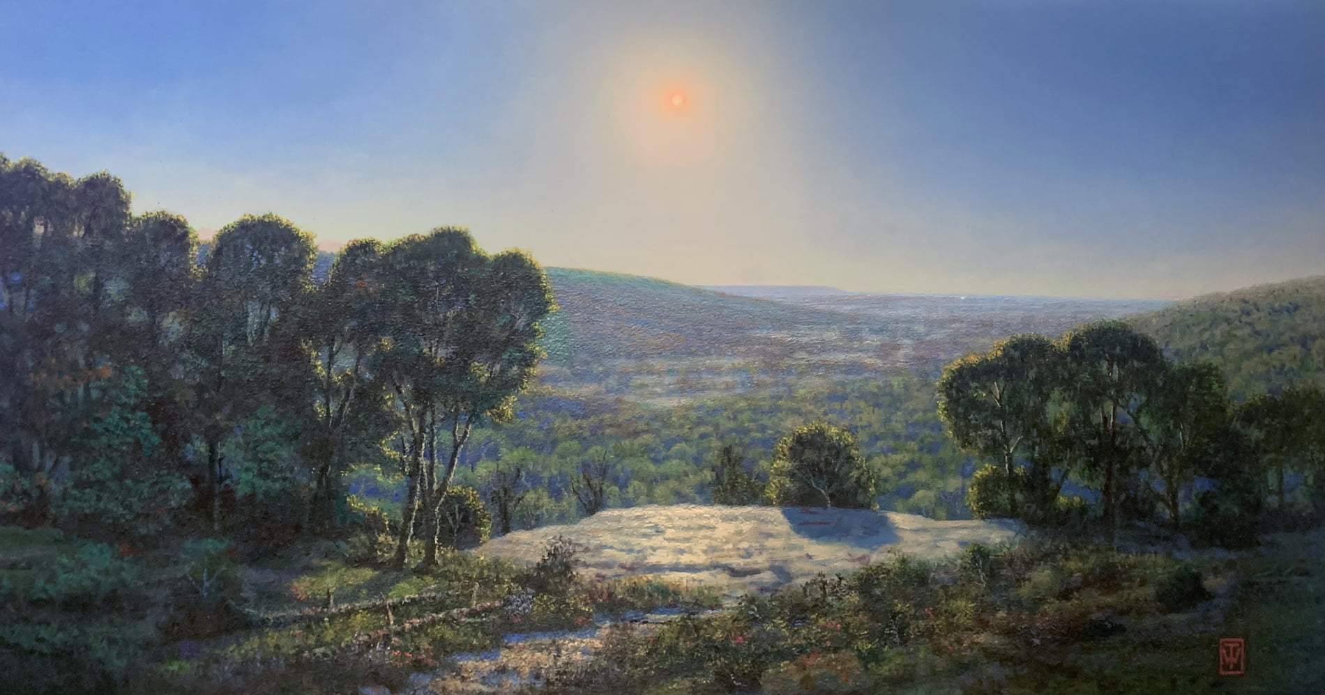 Anthony Winters [RA 2016-2017, 2022] : Sun Prayer, 2022. | Salmagundi Club