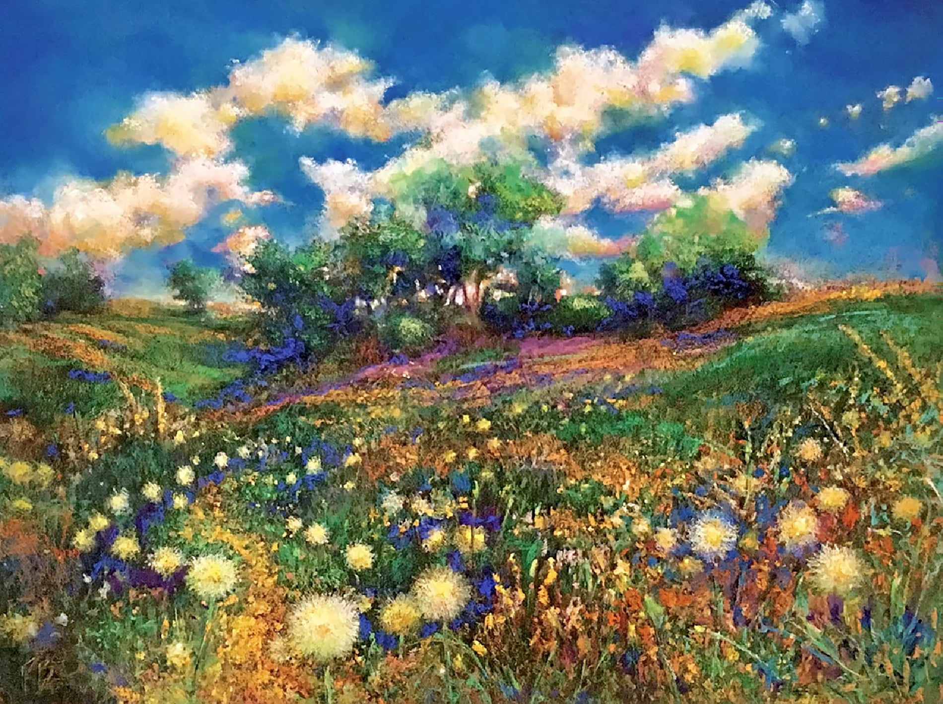 Paul Birchak [NM] : Sunshiny day, 2022. | Salmagundi Club