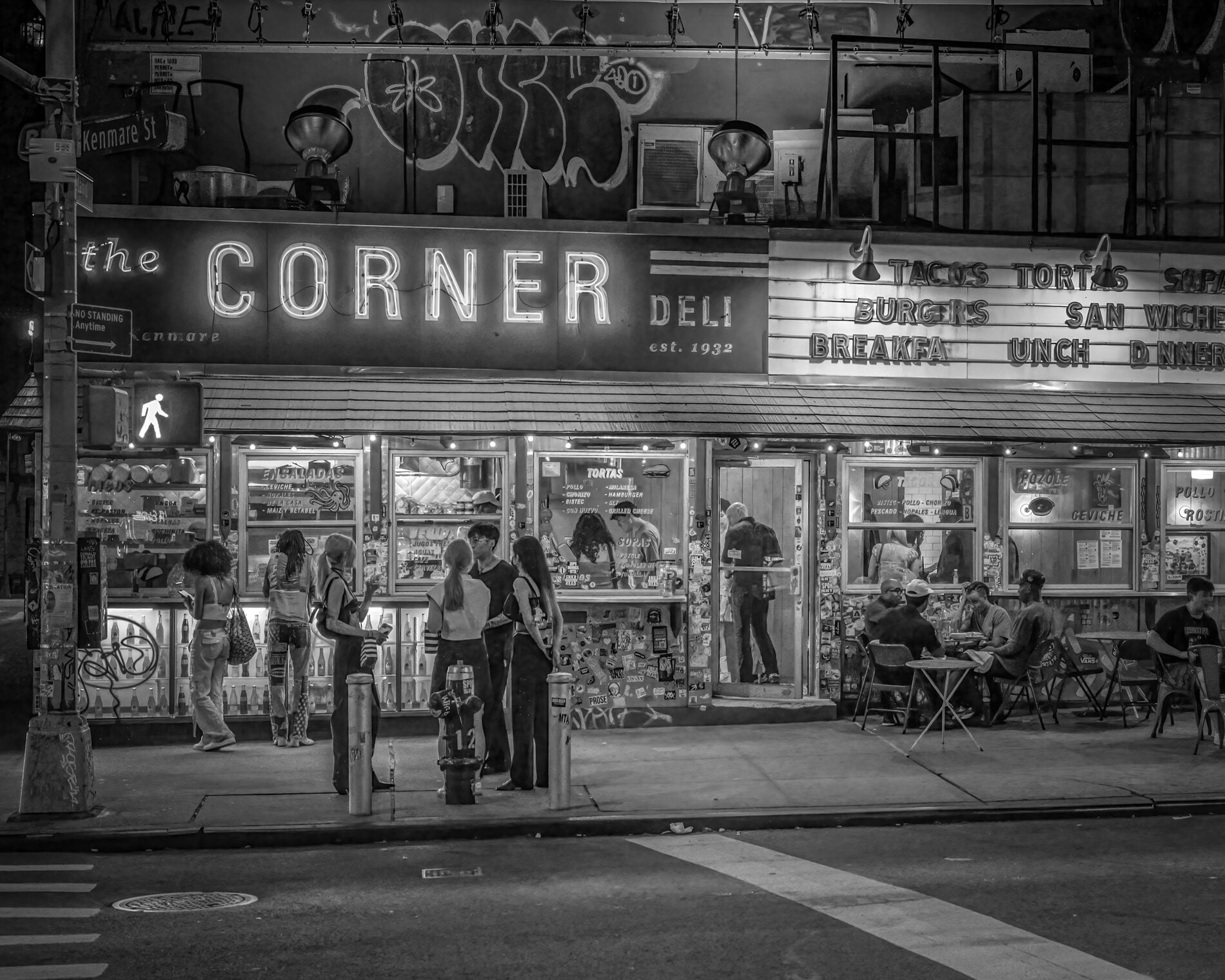 Jeffrey Friedkin [RA 2016] : Corner deli, 2022. | Salmagundi Club