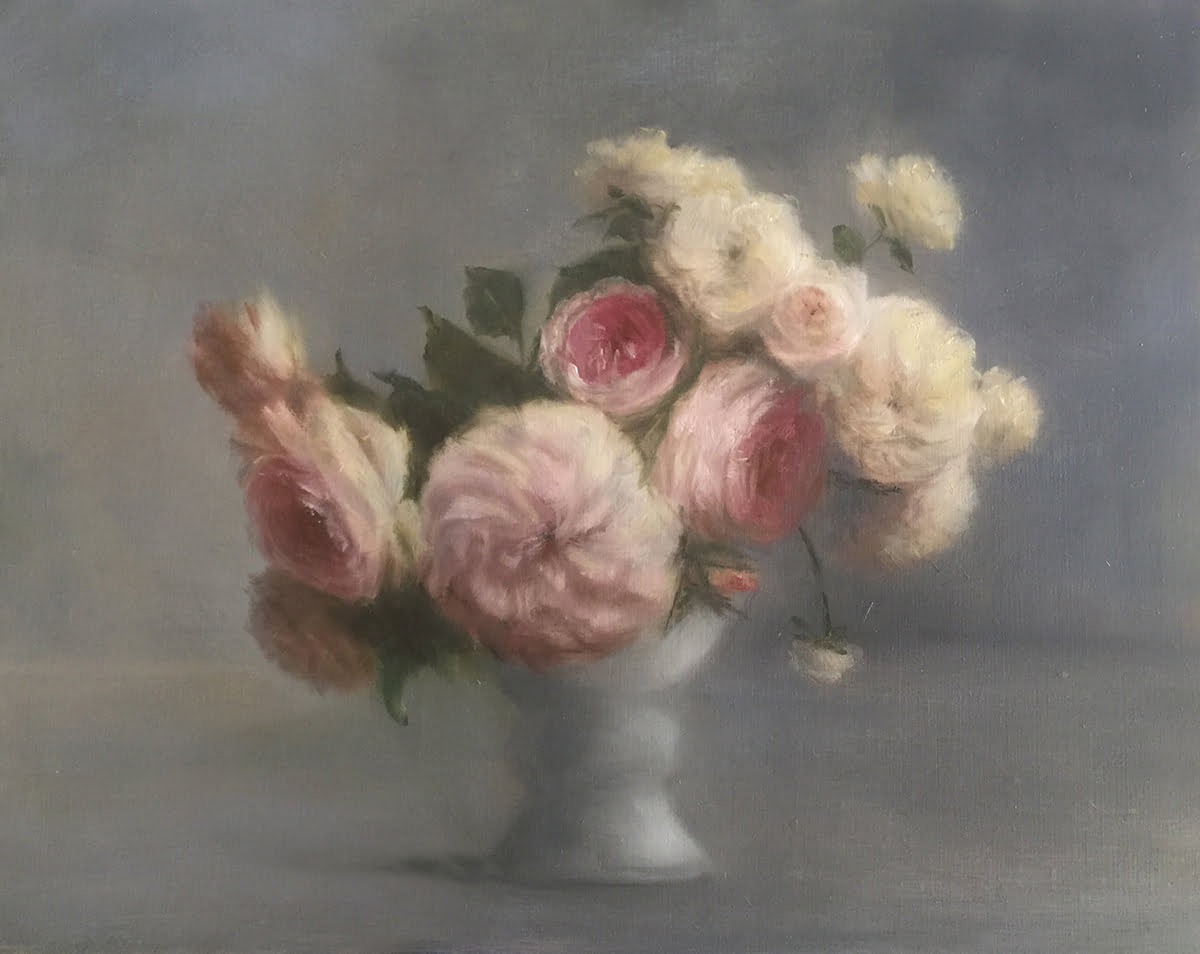 Patt Baldino [RA 2012] : Whispers soft bouquet, 2020. | Salmagundi Club