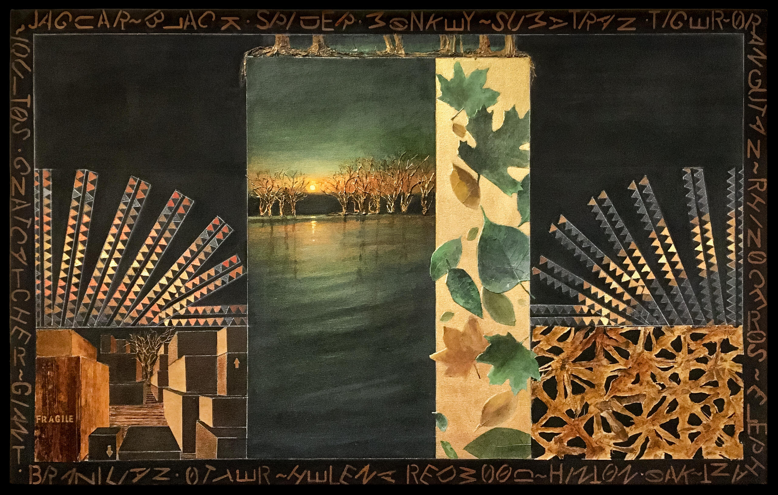 Elizabeth Myers Castonguay [NRA 2013] : Roots of existence - tapestry ...