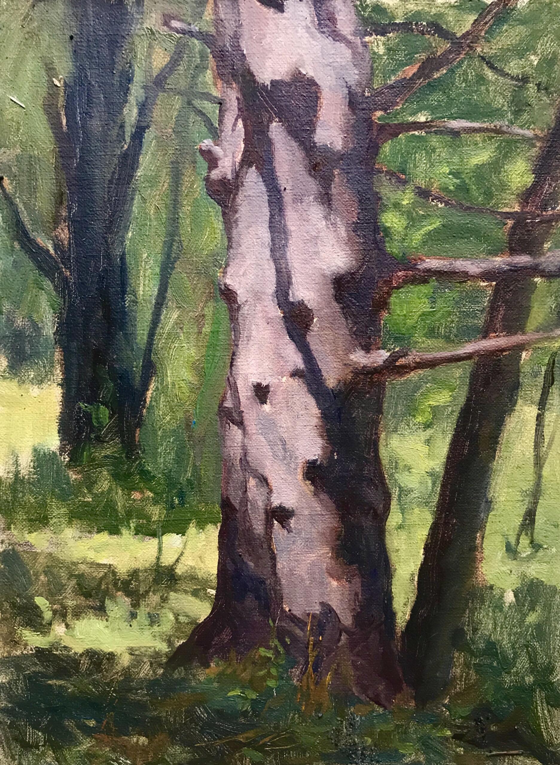 Dylan Gillespie [SCH RA 2017] : Dappled light, 2020. | Salmagundi Club