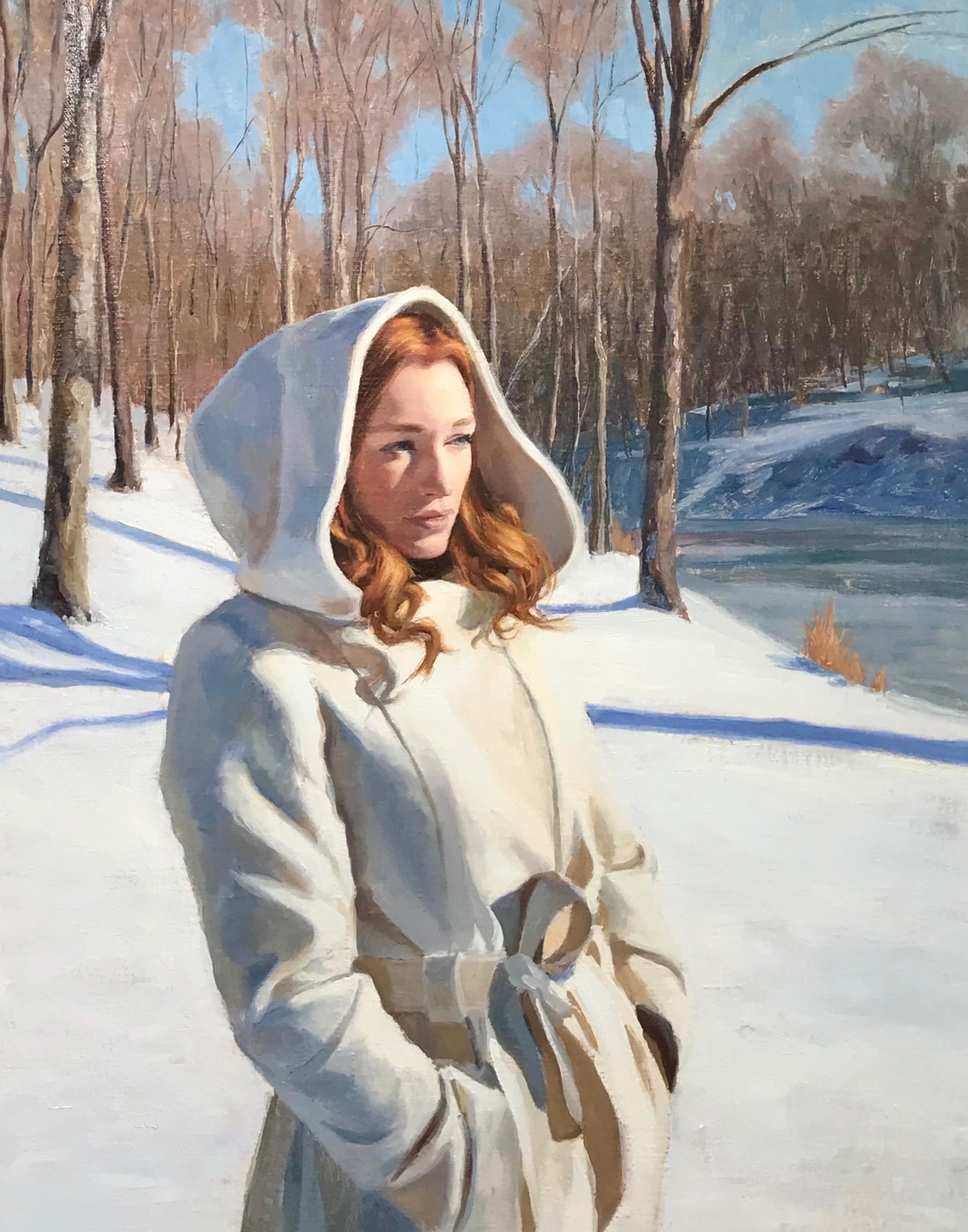 Dylan Gillespie [SCH RA 2017] : Fire & ice, 2020. | Salmagundi Club