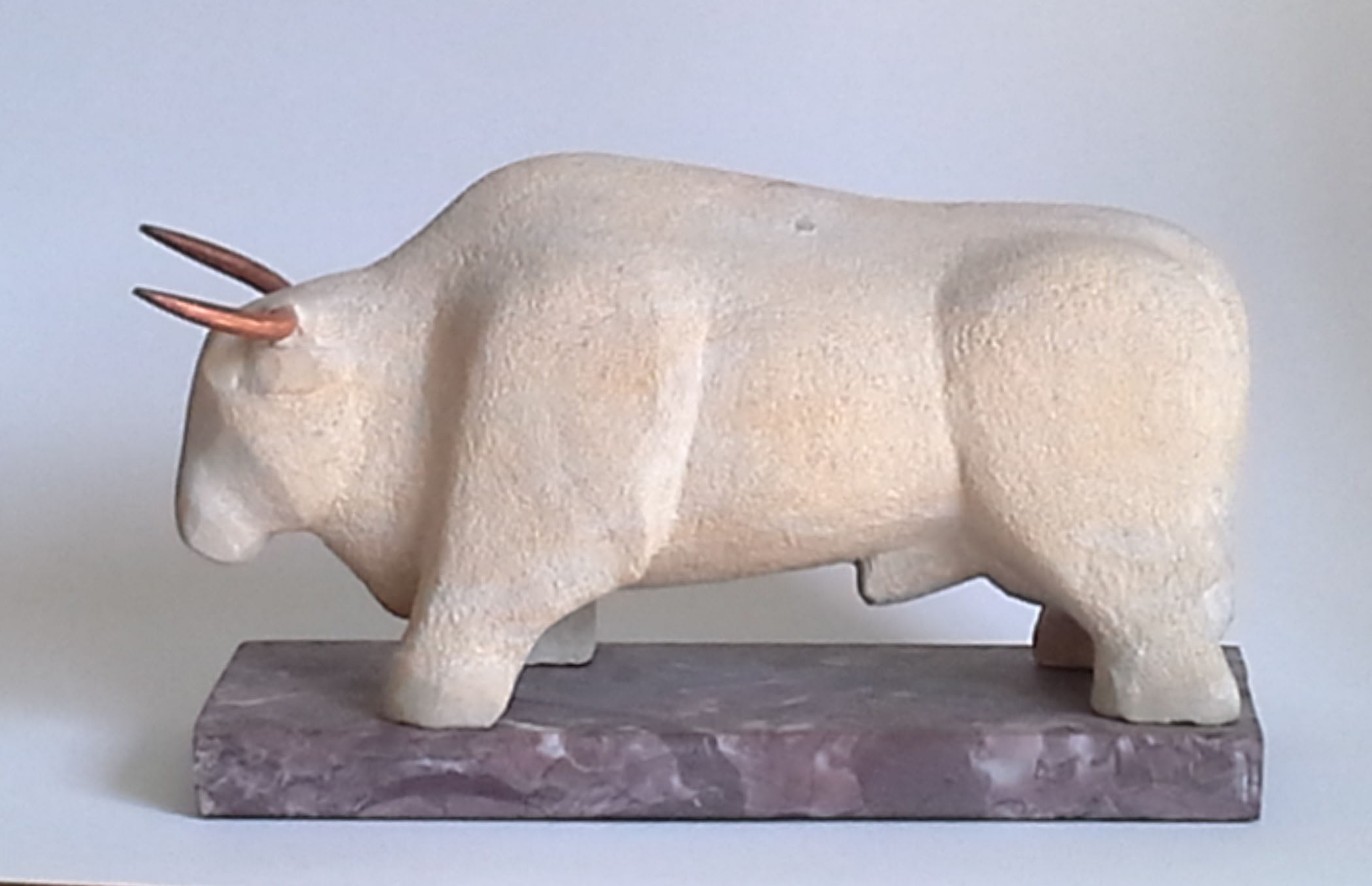 Louis Lalli [EM 2010] : Toro blanco, 2021. | Salmagundi Club