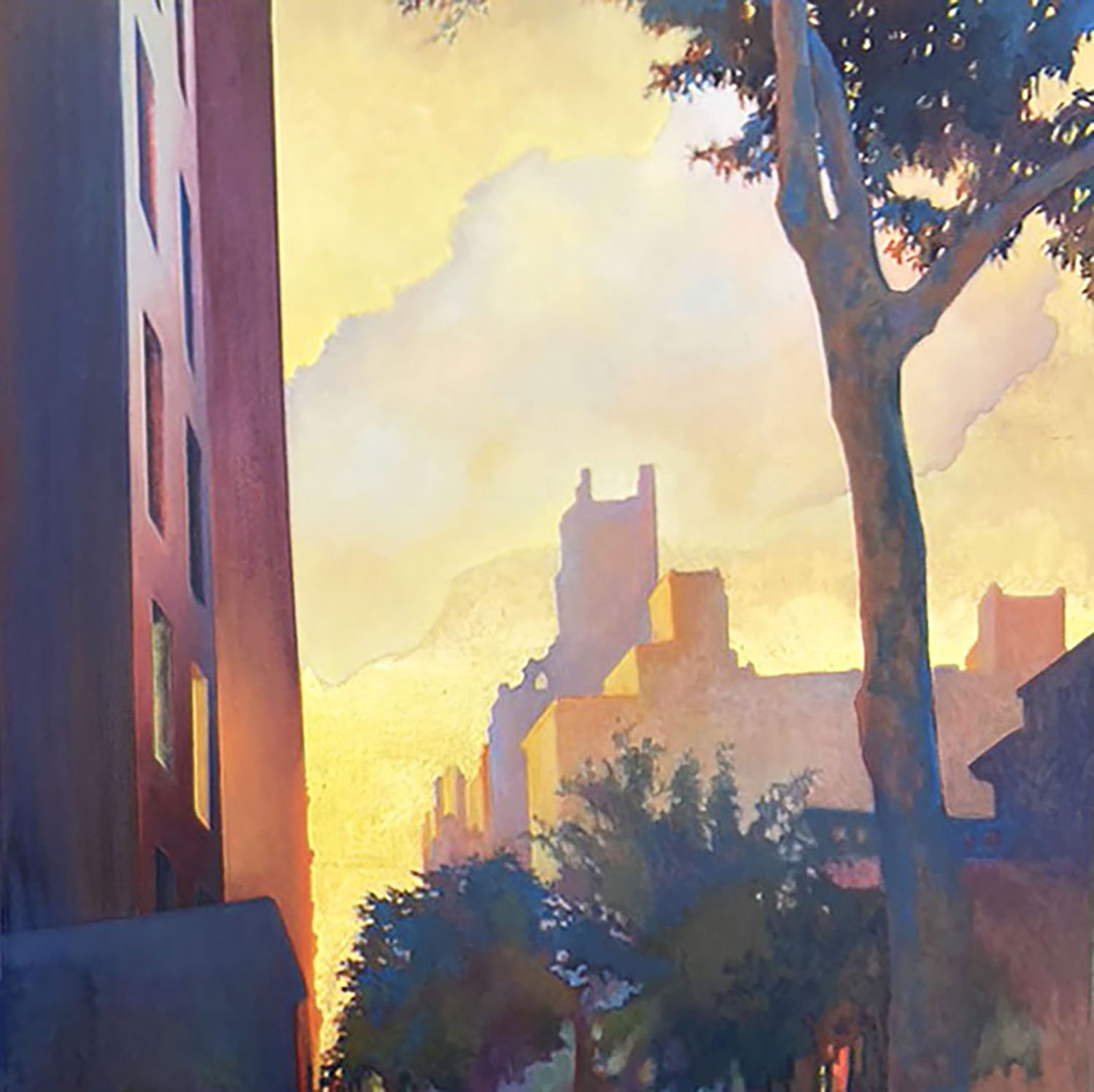 Elizabeth Stainton [RA 2019] : Aurum II, 2020. | Salmagundi Club