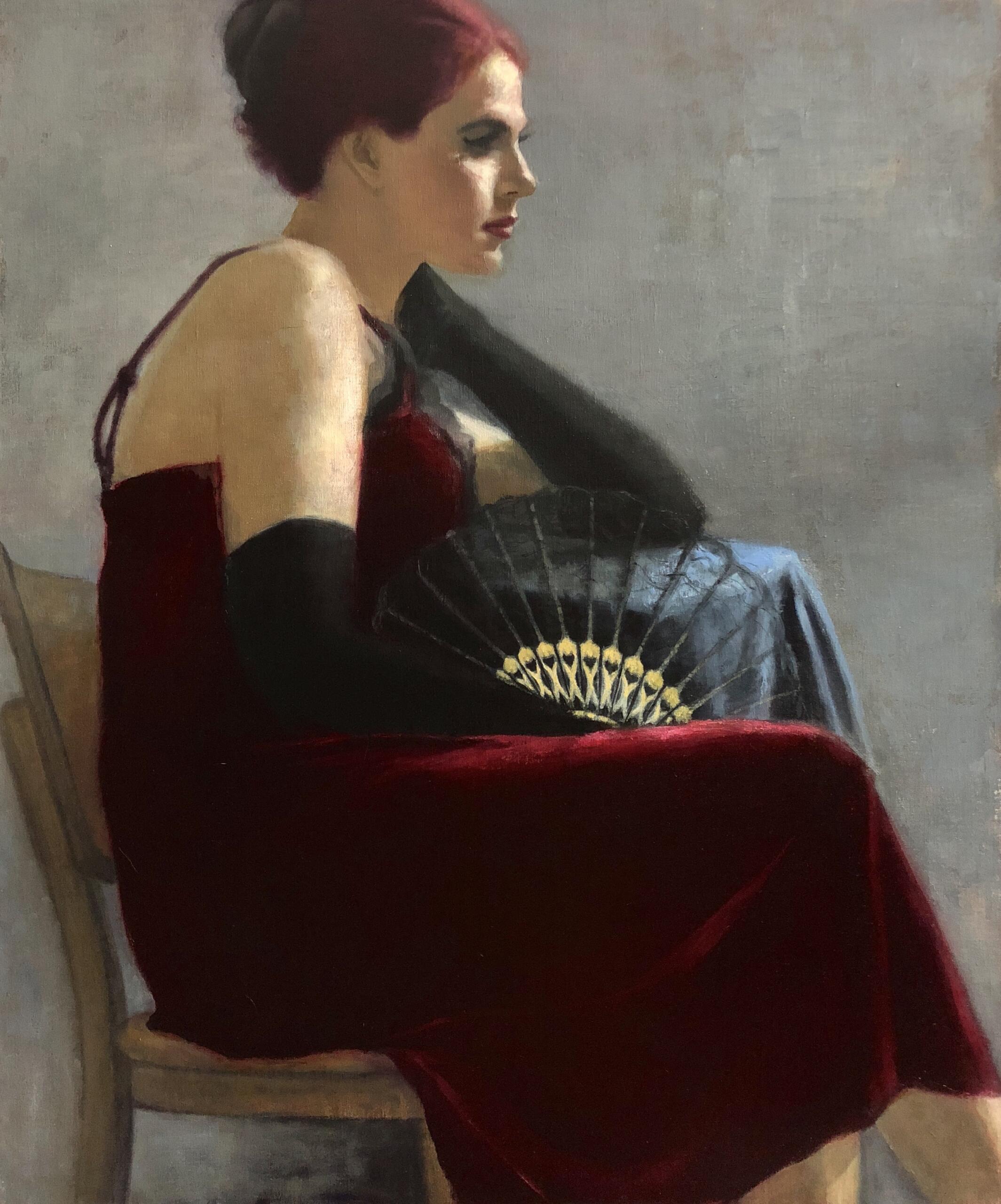 Lin Yang [NM] : Fan of peach blossom, 2020. | Salmagundi Club