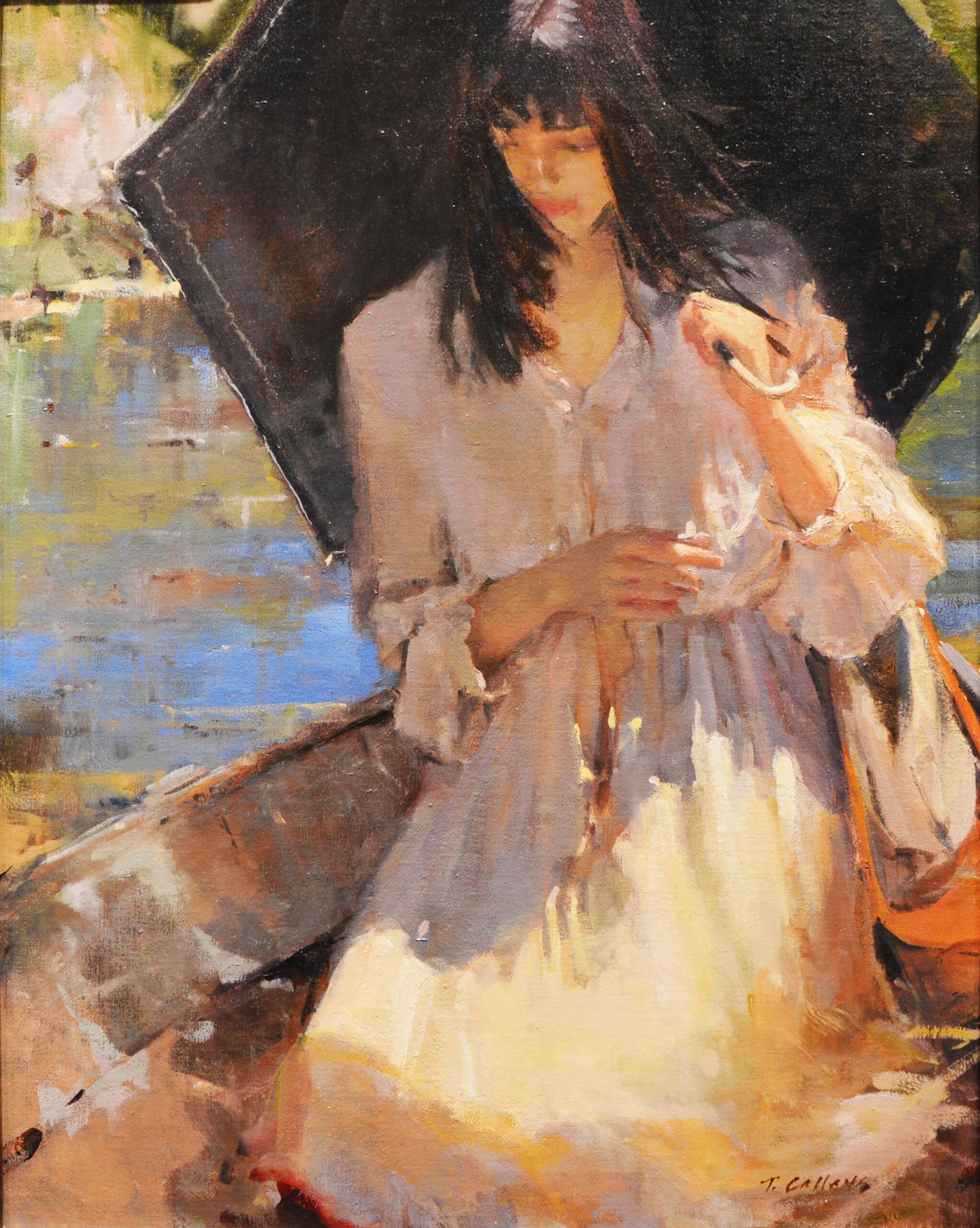 Tamara Callens [NRA 2011-2015] : Quiet places, 2019. | Salmagundi Club