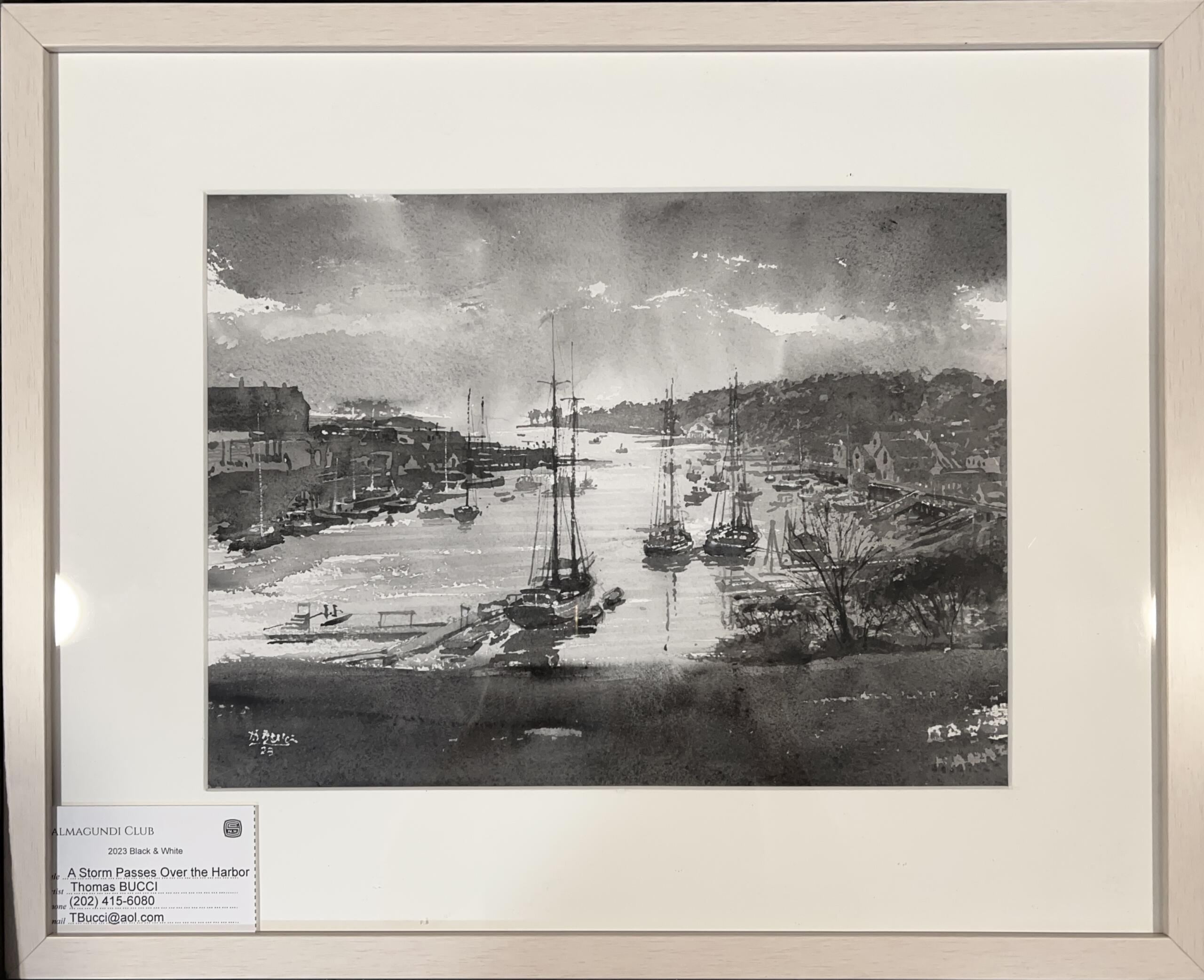 Thomas Bucci [NRA 2019] : A storm passes over the harbor, 2023 ...