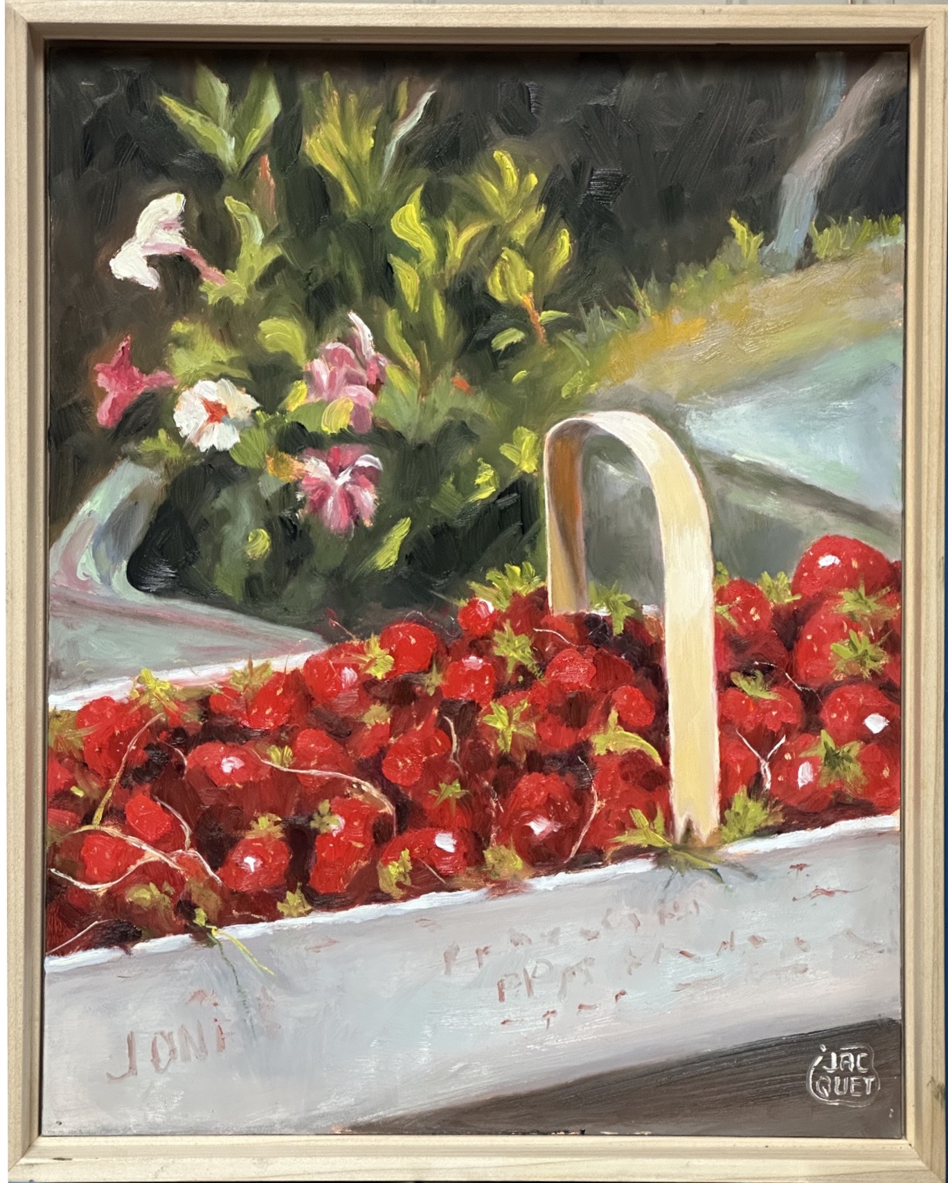 Jean-Pierre Jacquet [RA 2014] : Strawberry picking, 2023. | Salmagundi Club