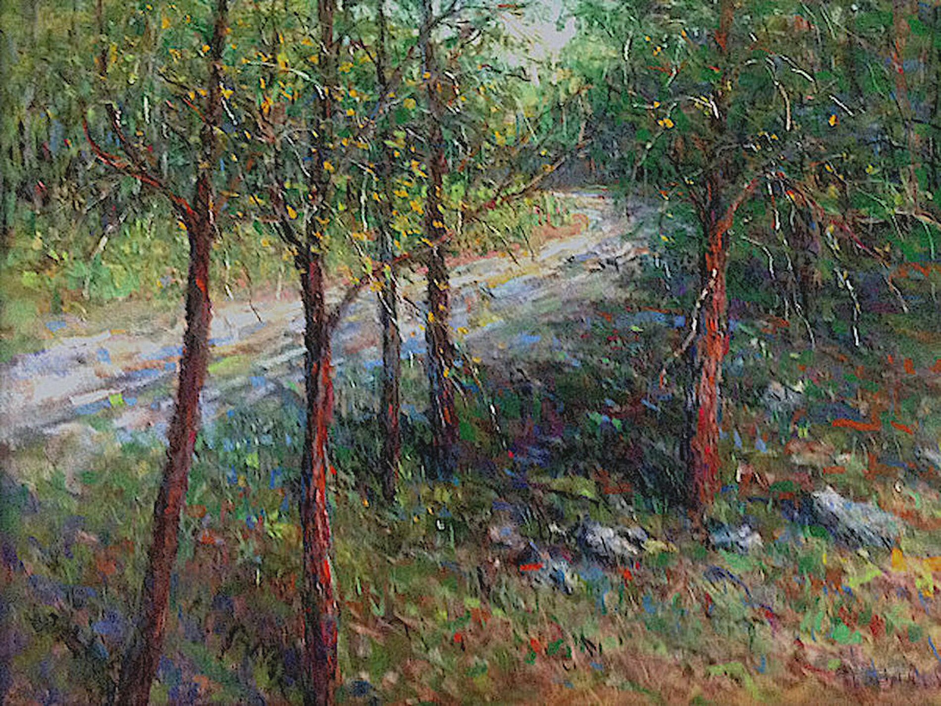 Tom Bailey [NRA 2020] : Stepping off road, 2023. | Salmagundi Club