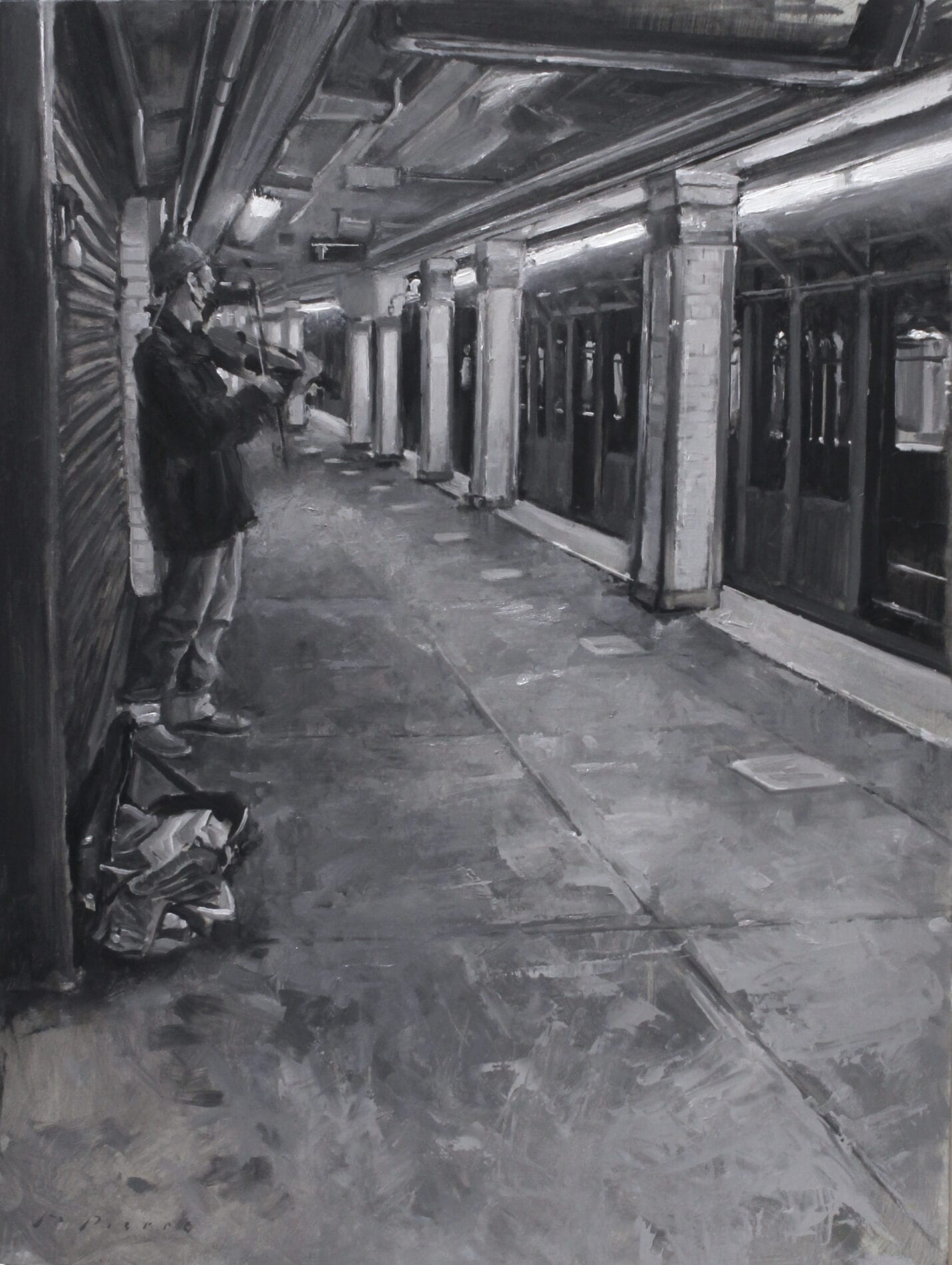 Marcus Pierno [RA 2016] : The soloist, 2023. | Salmagundi Club