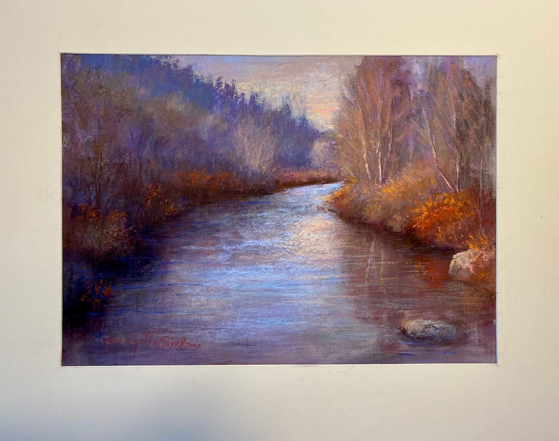 Georgette Sinclair [RA 2002] : Autumn rhapsody, 2023. | Salmagundi Club