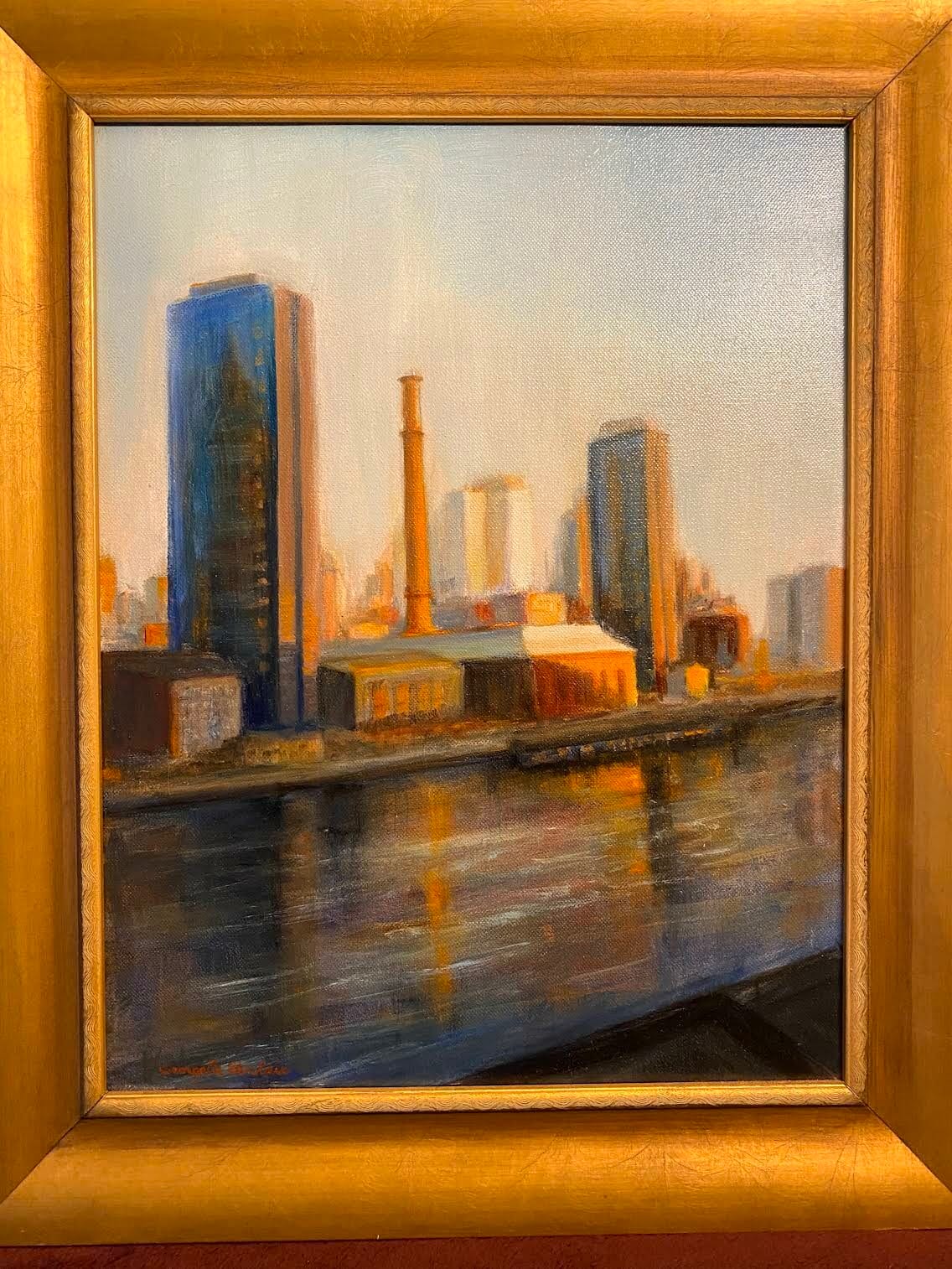 Georgette Sinclair [RA 2002] : Morning light in NYC, 2023. | Salmagundi ...