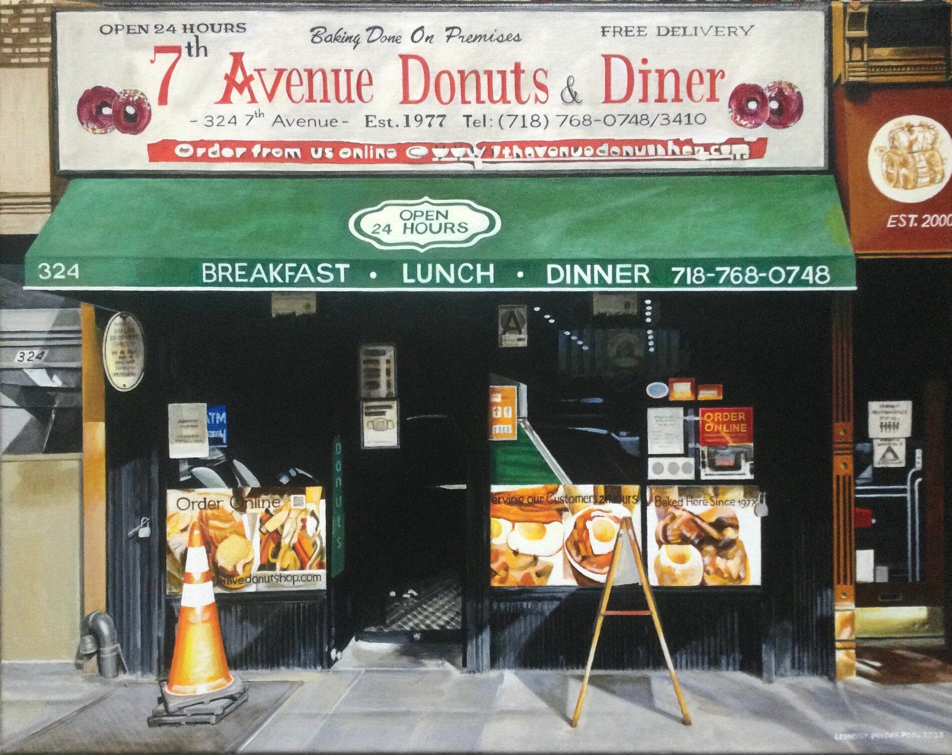 Leendert Van Der Pool [RA 2000] : 7th Avenue open 24 hours, 2023 ...