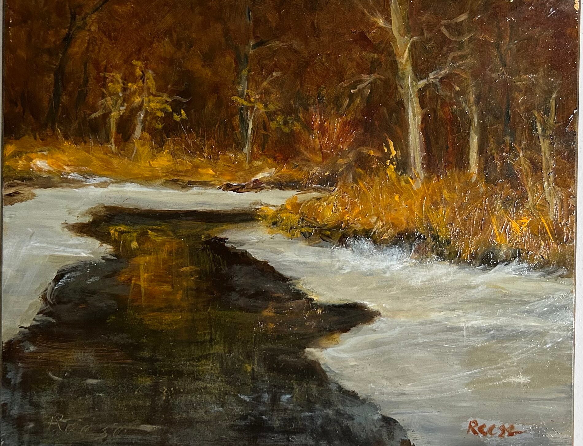S Pamela Reese [NRA 2008] : November freeze, 2023. | Salmagundi Club