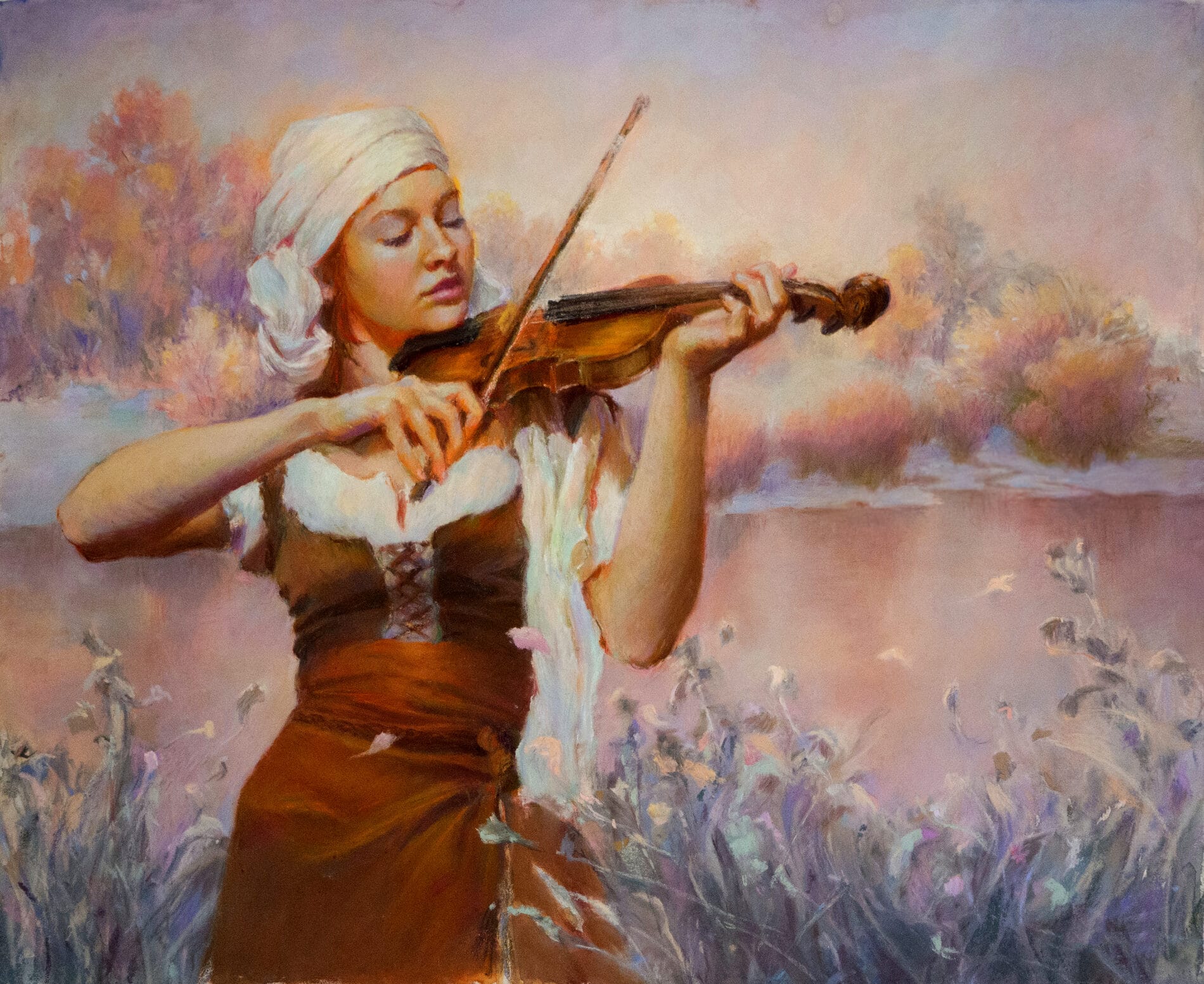 Shuk Susan Lee [NRA 2020] : Vivaldi's winter | Salmagundi Club