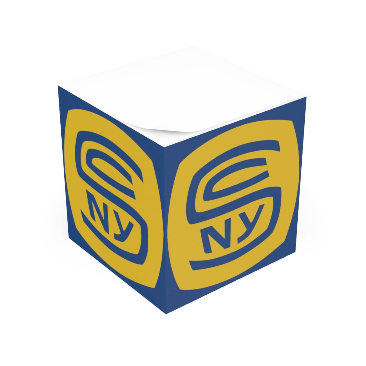 Salmagundi Club Yellow Post-It Note Cube | Salmagundi Club