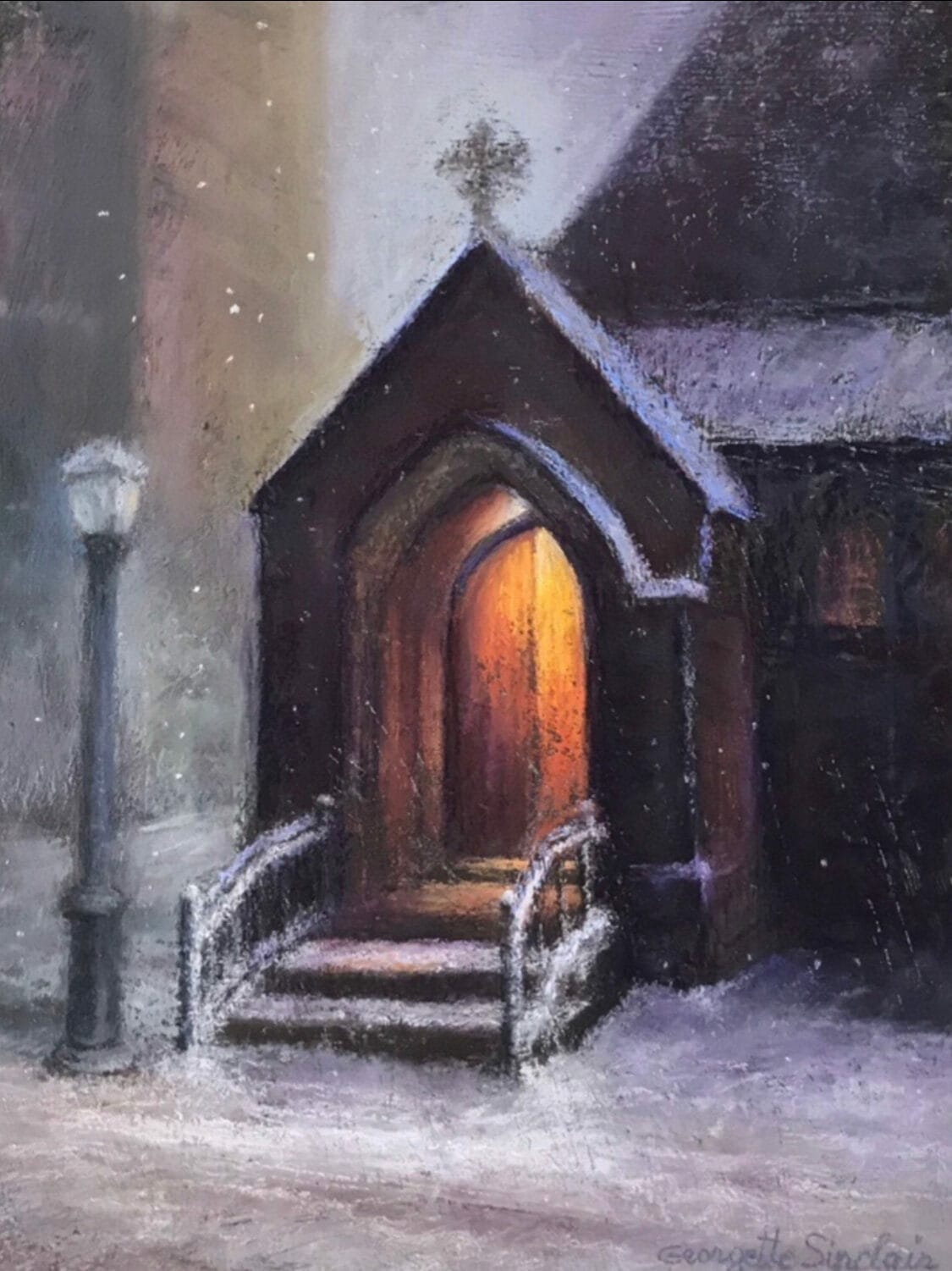 Georgette Sinclair [RA 2002] : Silent Night | Salmagundi Club
